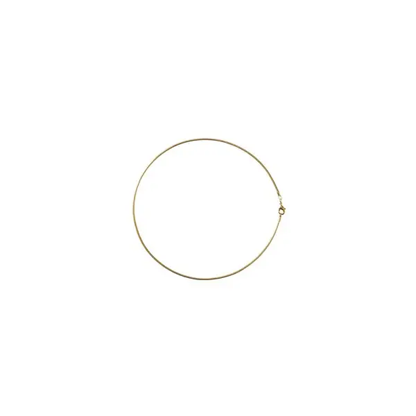 ALEVA' BIJOUX Aleva Bijoux Gold Tone Choker Necklace - Oro