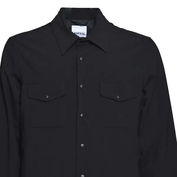 Aspesi Tailored Shirt Jacket - Nero