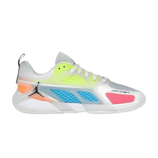 JORDAN Heir "sail Dark Powder Blue Volt" Sneakers - White