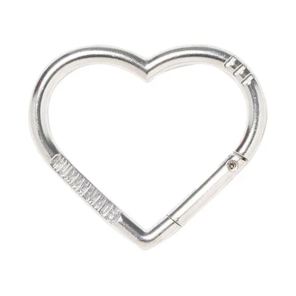 HUMAN MADE Heart Carabiner Clip - Silver