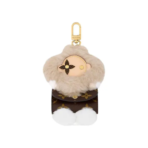 LOUIS VUITTON Vivienne Bag Charm Monogram Canvas/beige - Brown