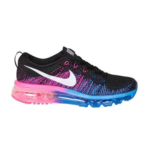 Nike Flyknit Max Athletic Sneakers - Black