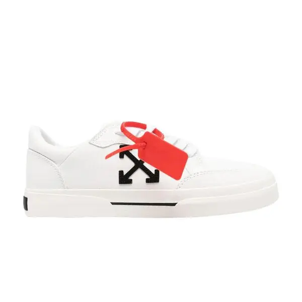 Off-White Vulcanized Low Top Sneakers - White