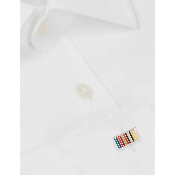 Paul Smith Signature Striped Metal Cufflinks