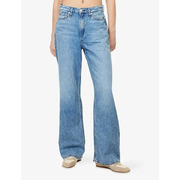 Rag & Bone Logan Wide-leg Denim Jeans - Lyon