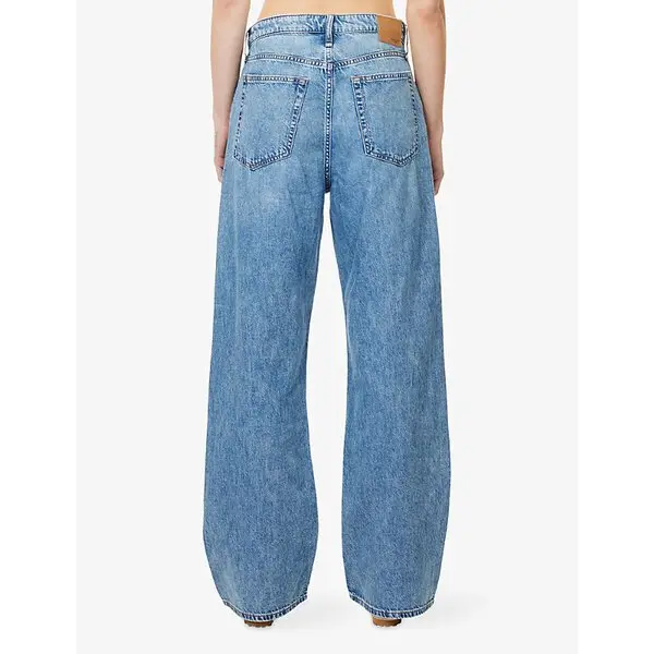 Rag & Bone Logan Wide-leg Denim Jeans - Lyon