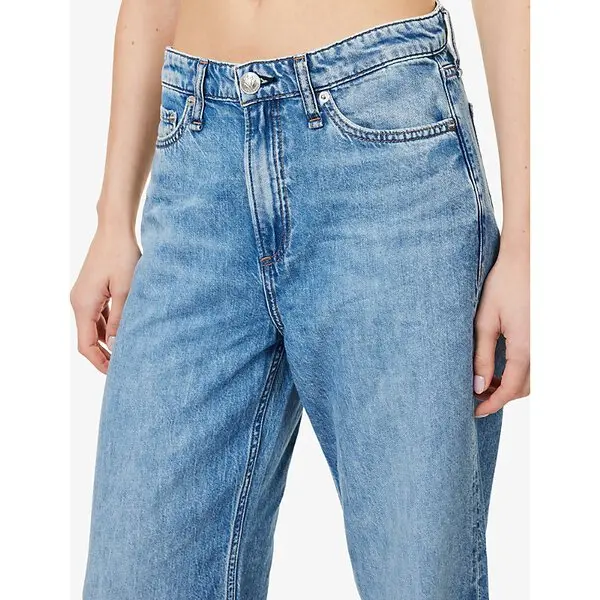 Rag & Bone Logan Wide-leg Denim Jeans - Lyon
