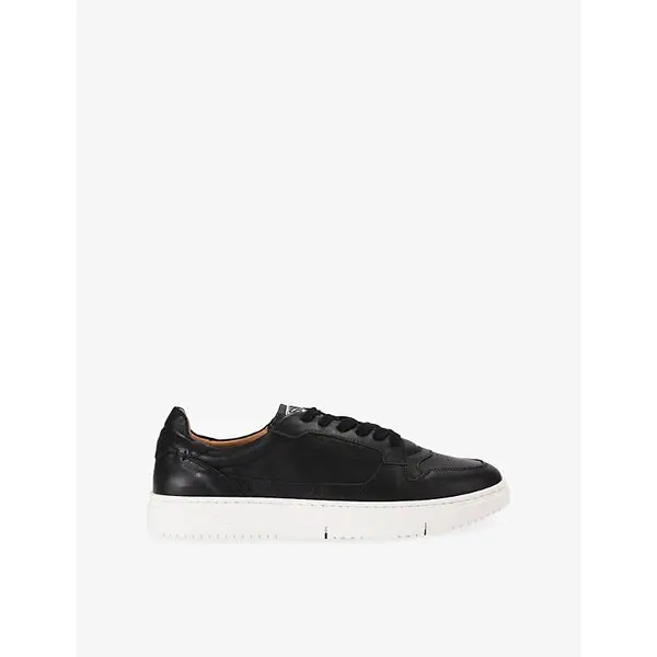 Steve Madden Cliff Leather Trainers - Black