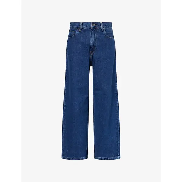 Carhartt Work In Progress Wide-leg Denim Jeans - Blue/washed