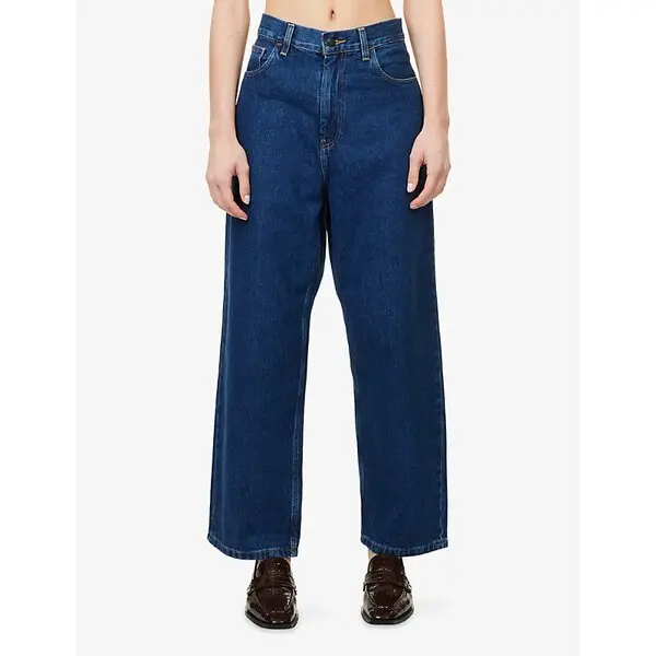 Carhartt Work In Progress Wide-leg Denim Jeans - Blue/washed