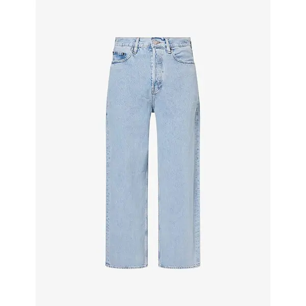 FRAME Baggy Oversized Denim Jeans - Beach House