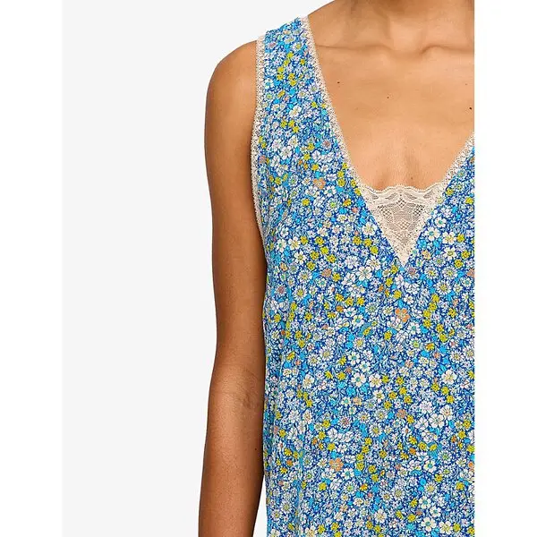 Zadig&Voltaire Renzo Floral-print Woven Midi Dress