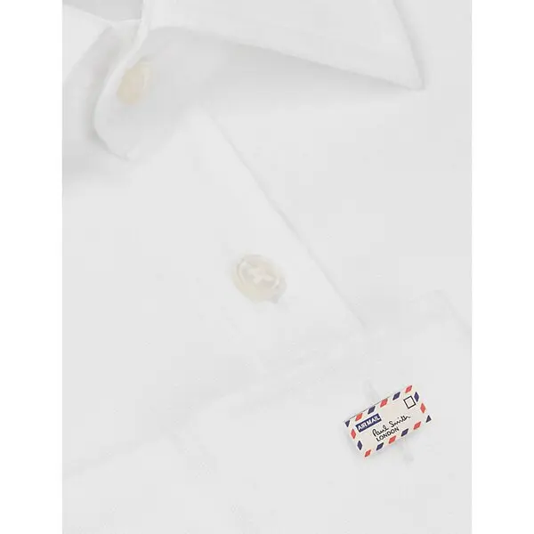Paul Smith Airmail Branded Metal Cufflinks