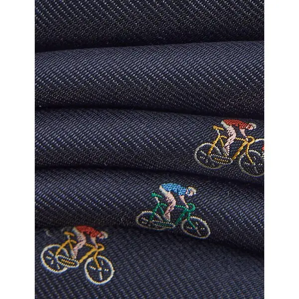 Paul Smith Bicycle Pattern Silk Tie