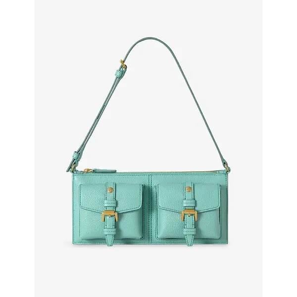 Mulberry Roxanne Mini Leather Shoulder Bag - Marina Blue