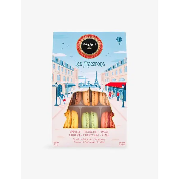 MAXIM'S Assorted Filled Macarons 6-pieces Tall Box 72g - One-color