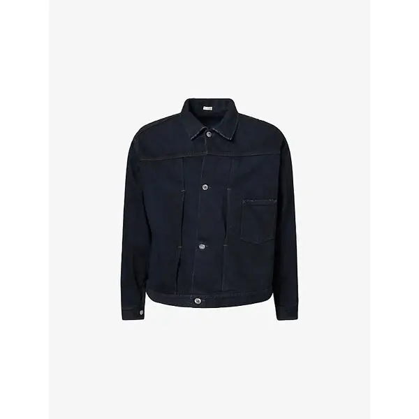 A.PRESSE Vintage Regular-fit Denim Jacket - Custom
