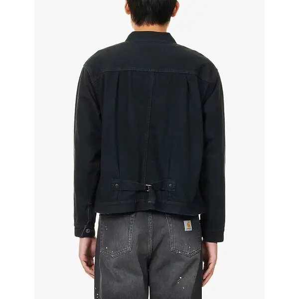 A.PRESSE Vintage Regular-fit Denim Jacket - Custom