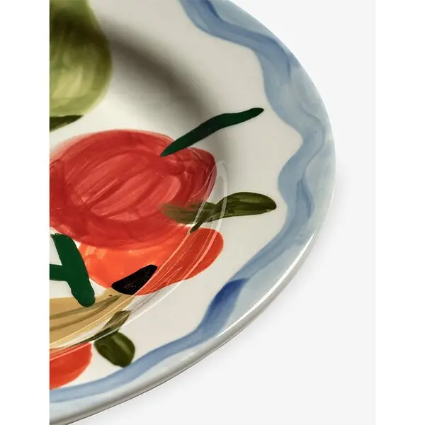 SERAX Santiago De Borja Dinner Plate 04 Stoneware Plates Set Of 2 - Mixed
