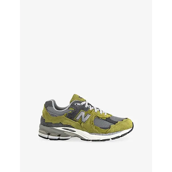 NEW BALANCE 2002 Suede Trainers - Sea Moss Raincloud