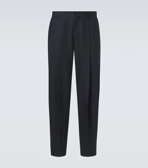 Dolce & Gabbana Tailored Linen Tapered Pants