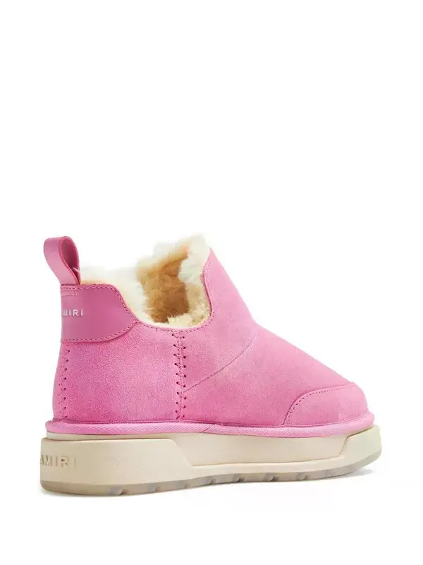 Amiri Malibu Logo-plaque Suede Boots
