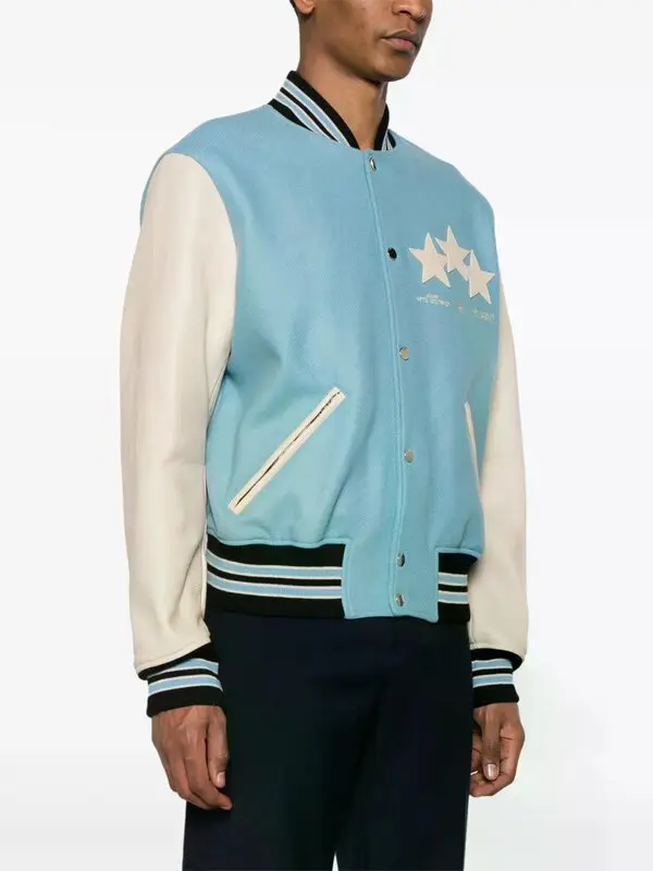 Amiri Star-patch Bomber Jacket