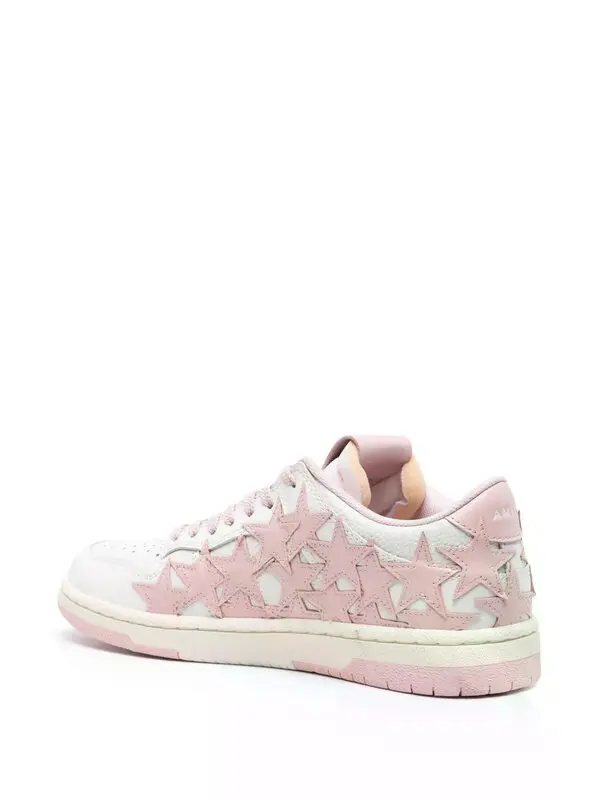 Amiri Low Leather Sneakers With Star Detail