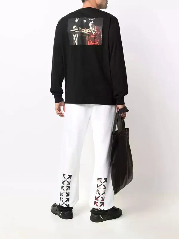 Off-White Caravaggio Paint Long-sleeve T-shirt