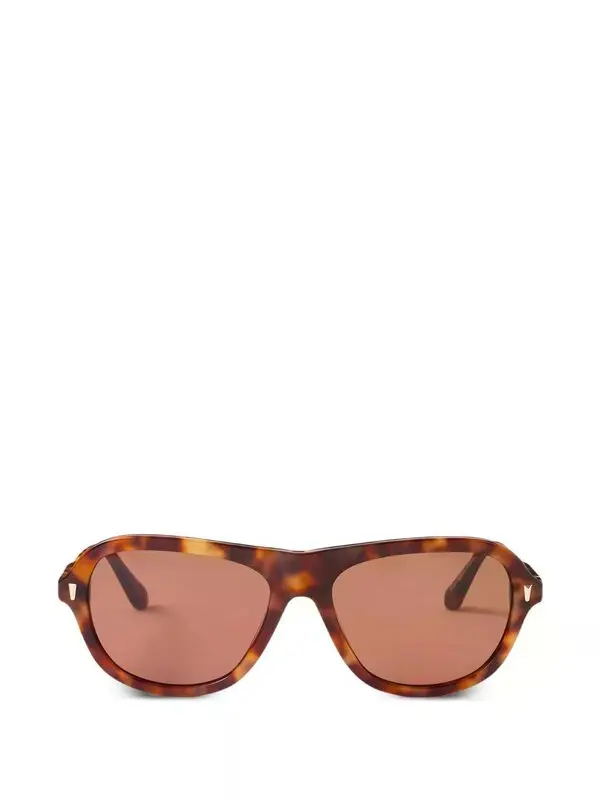 Sandro Pilot Sunglasses - Brown