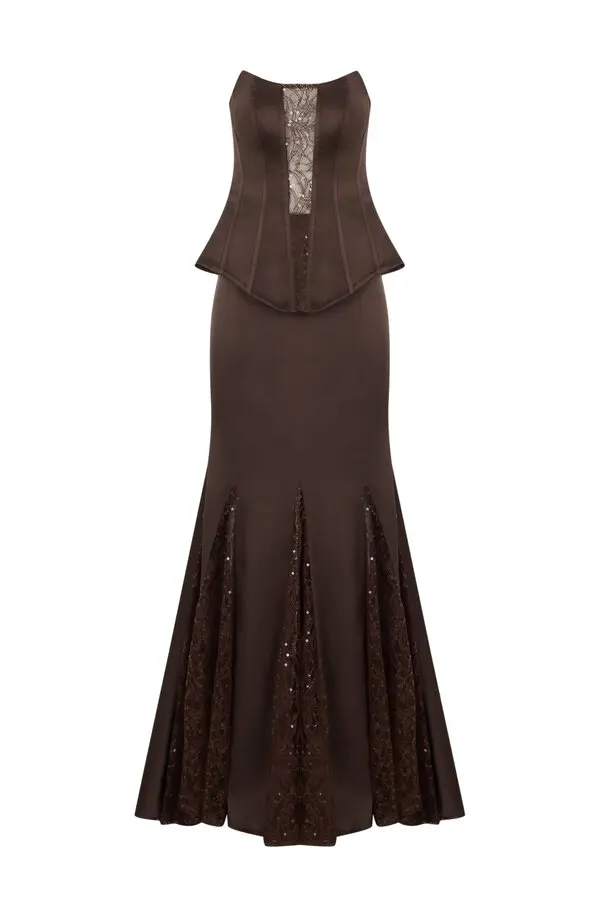 TUBA ERGIN Mirabella Corset Dress