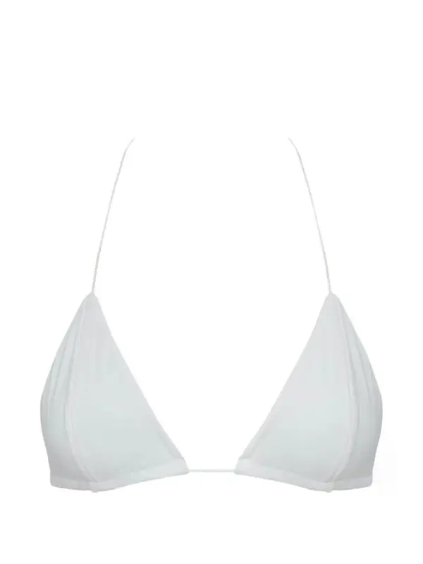 Myra Swim Sofia Triangle Bikini Top - White