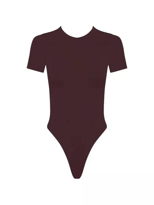 Myra Swim Atlas Cut-out Swimsuit - Brown