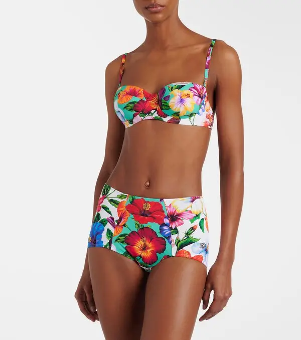 Dolce & Gabbana Floral Bikini Set