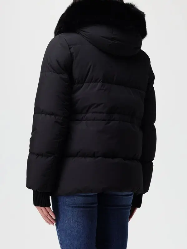 MOORER Attica-stp Short Down Jacket With Fur-trimmed Hood
