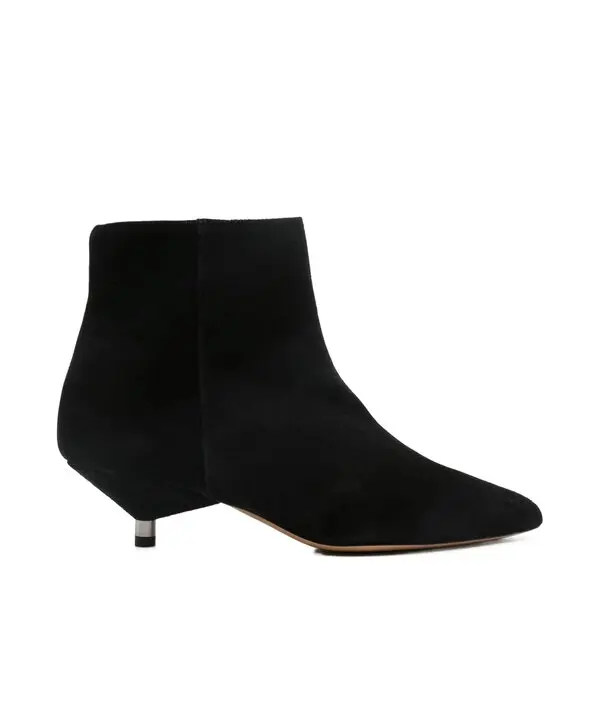 Isabel Marant Étoile Pointed Toe Ankle Boots With Cone Heel