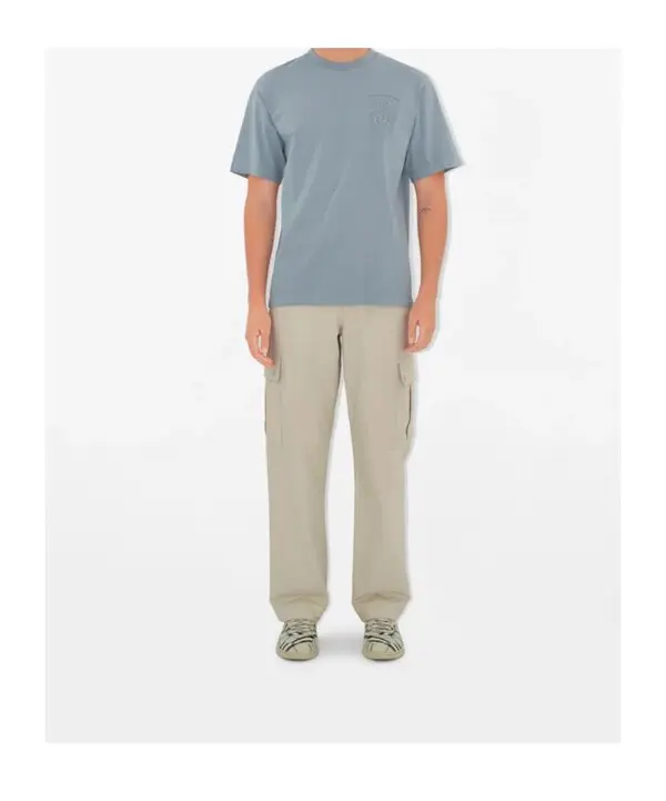 Burberry B-shield Embroidered Crewneck T-shirt - Gale