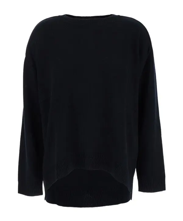 P.a.r.o.s.h Crew Neck Knitted Sweater - Black