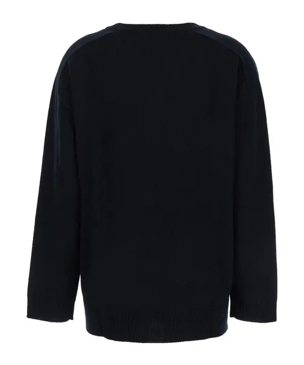 P.a.r.o.s.h Crew Neck Knitted Sweater - Black
