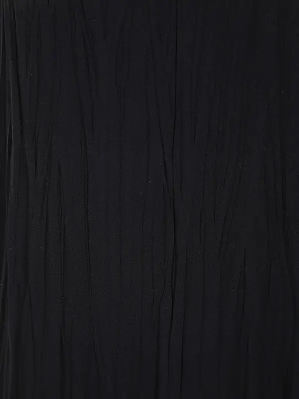 Y’s High-neck Sleeveless Pleated Dress