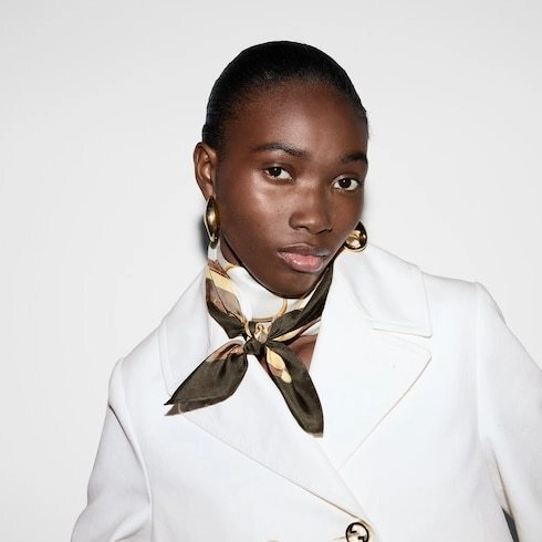 Gucci Heritage Printed Scarf - Multicolor