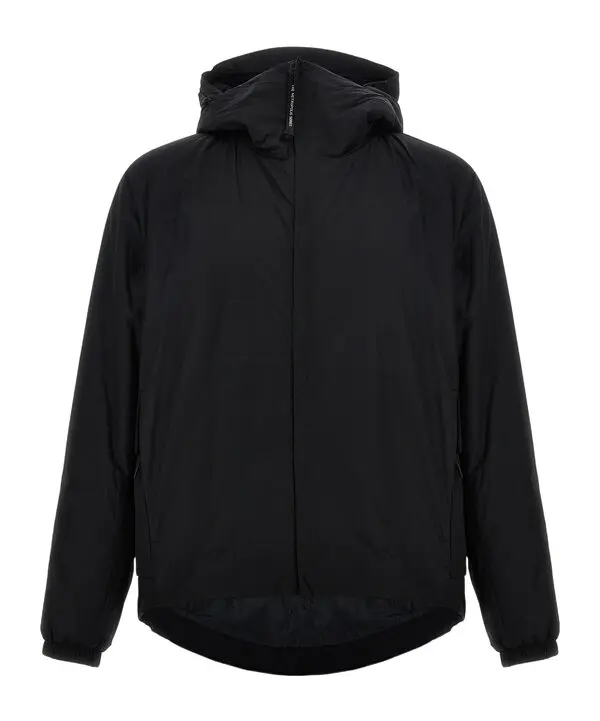 C.P. COMPANY Series Pertex Padded Hooded Jacket - Black
