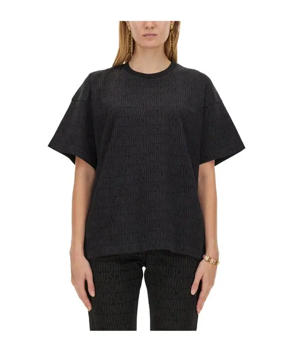 Moschino Print T-shirt - Black