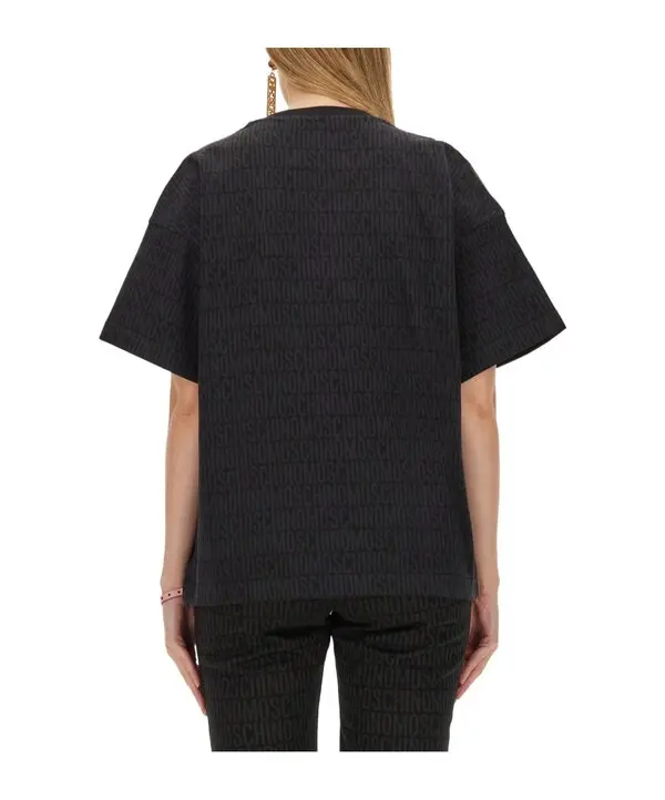 Moschino Print T-shirt - Black
