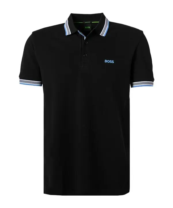 Hugo Boss Logo Embroidered Short-sleeved Polo Shirt