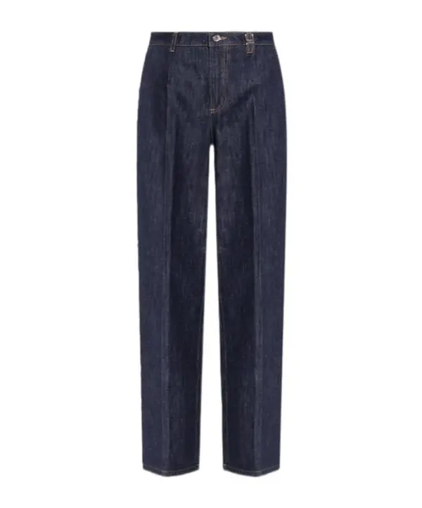 Dolce & Gabbana Dolce Gabbana Wide Leg Jeans - Black