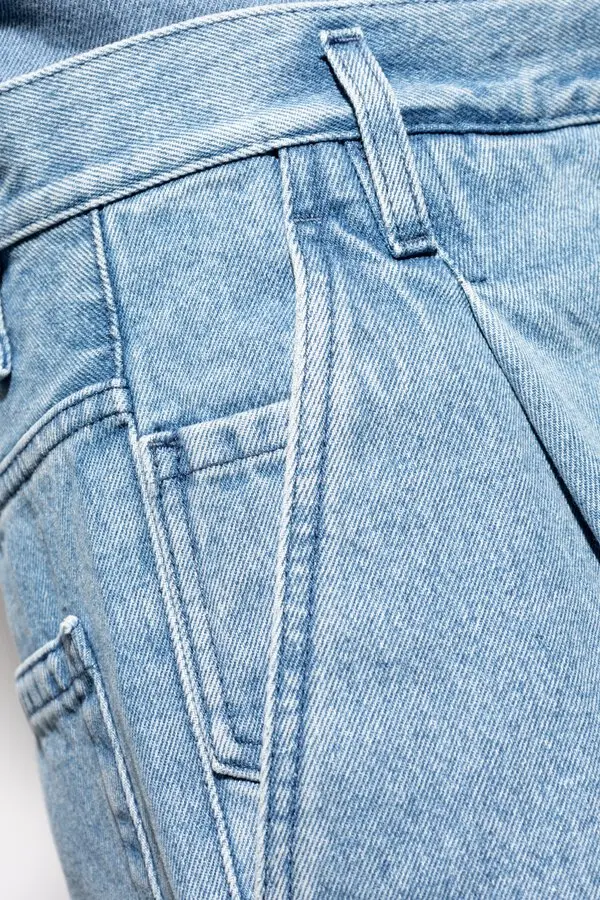 Dries Van Noten Belt Loop Jeans - Light Blue
