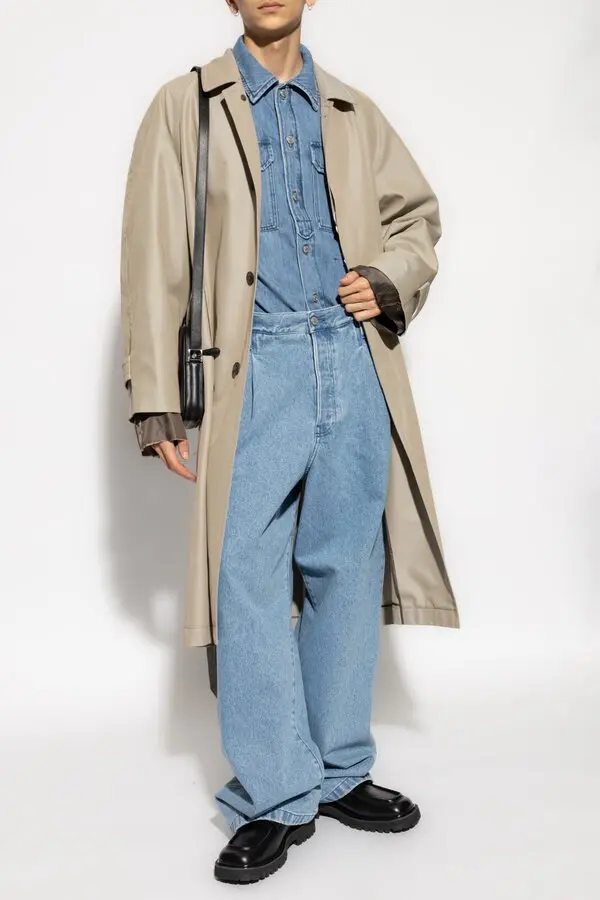 Dries Van Noten Belt Loop Jeans - Light Blue