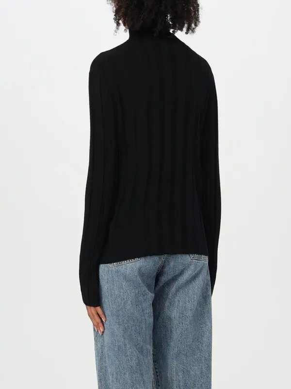 ALLUDE Ribbed Long-sleeved Jumper