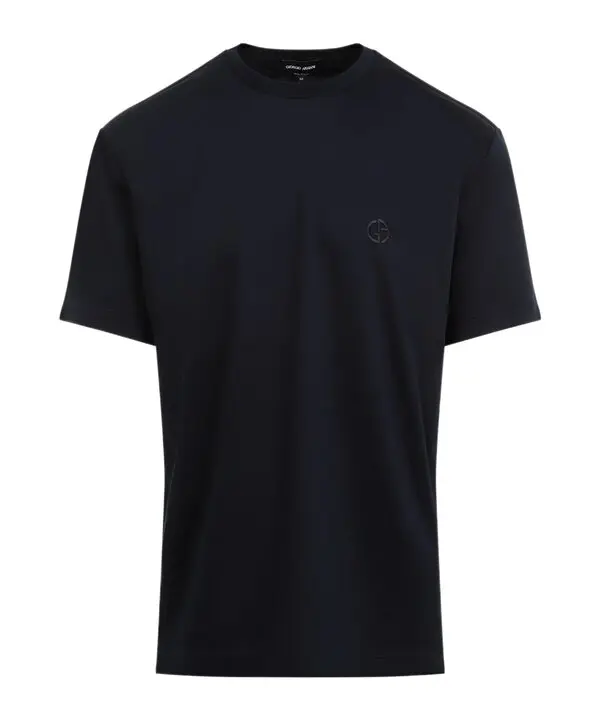 Giorgio Armani Logo Crew-neck T-shirt